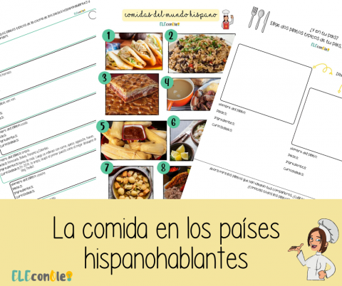 Comida en los países hispanohablantes - Eleconole